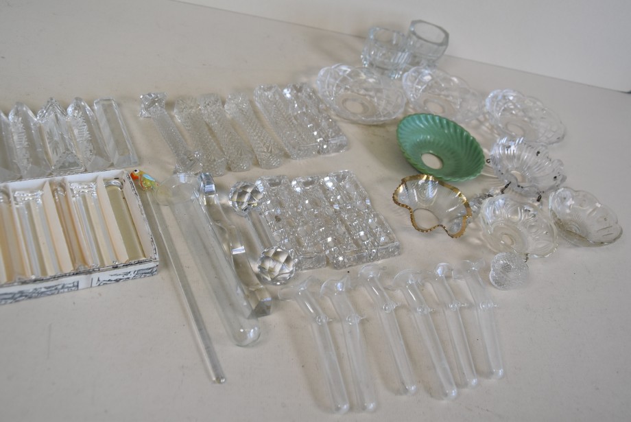 Verzameling glazen items - Veiling van mooie antiek en authentieke ...