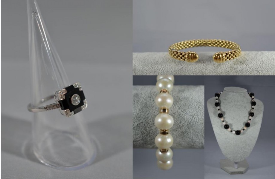 Veiling van juwelen en sieraden uit inboedel landhuis Frymerson ...