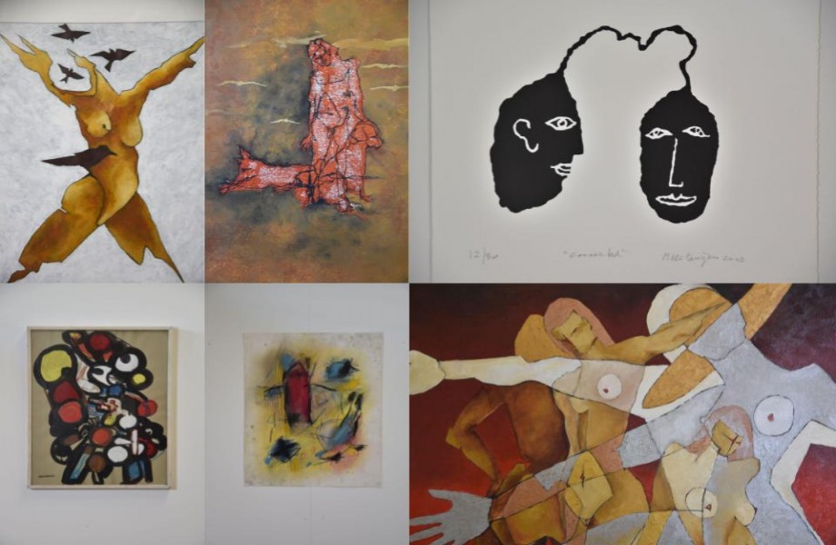 Kunstveiling met onder meer veel Limburgse kunst, o.a van Guido Ancion ...