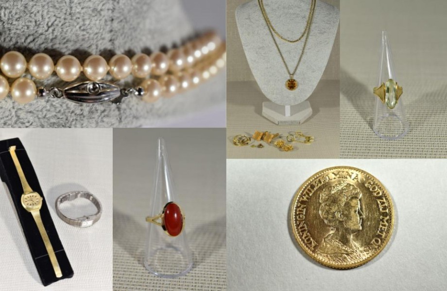 Online veiling van juwelen, sieraden en bijouterie uit nalatenschap ...